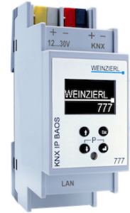 KNX IP BAOS 777 - Weinzierl Engineering GmbH
