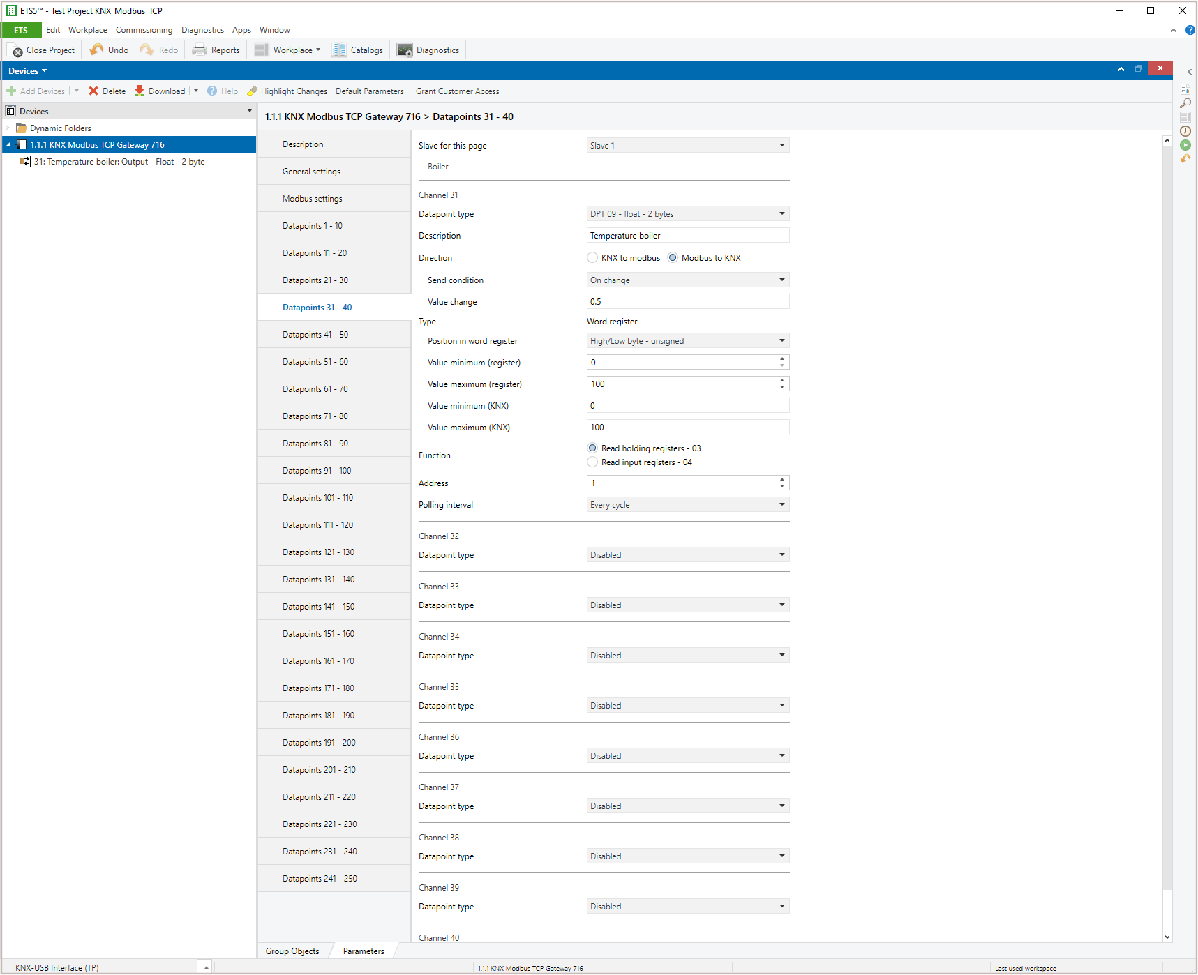 Knx Modbus Tcp Gateway 716 Secure Weinzierl Engineering Gmbh
